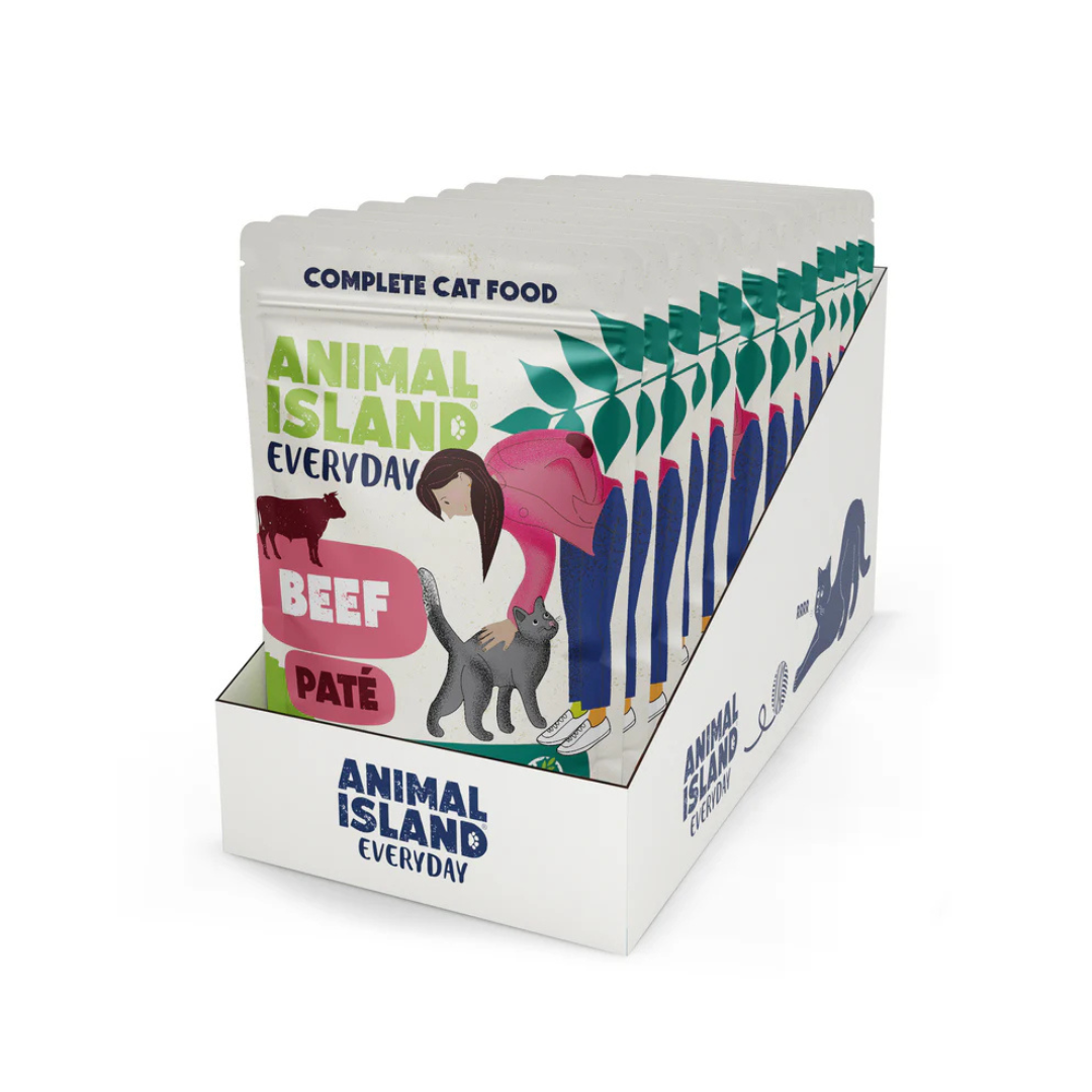 Wet food for cats - Beef pate in sachets - Pets Of Poland